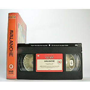 Avalanche; Psychotronic Action - Disaster Drama - Rock Hudson / Mia Farrow - VHS