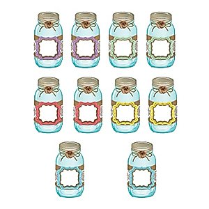 Teacher Created Resources Shabby Chic Mason Jars Accents (77191)