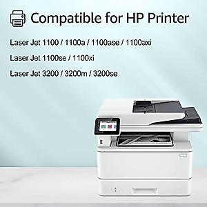 greencycle 2 PK C4092A 92A Black Toner Cartridges Compatible for HP Laserjet 1100 3200 1100a 3200se