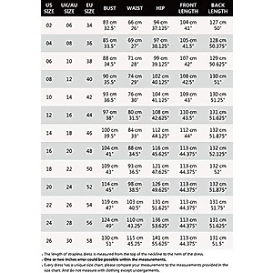 Ever-Pretty Women's High Low Wedding Guest Dress 16 US White