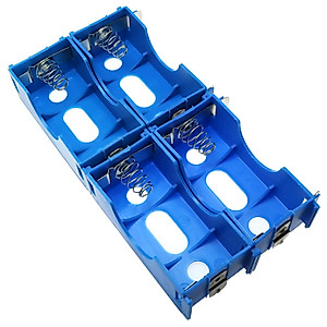 E-outstanding D-Cell Battery Holder 4PCS D Size Battery Holder Box Container with 2Pin Series or Parallel