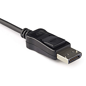 StarTech.com DisplayPort to HDMI Adapter - 4K 60Hz HDR10 Active DisplayPort 1.4 to HDMI 2.0b Video Converter - 4K DP to HDMI Adapter Dongle for Monitor/Display/TV - Latching DP Connector (DP2HD4K60H)