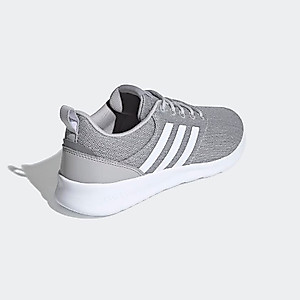 adidas Women's QT Racer 2.0 Running Shoe, Grey/White/Grey, 9