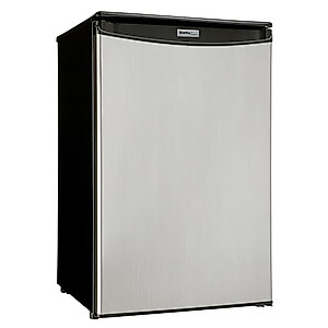 Danby DAR044A4BSLDD 4.4 cu. ft Stainless Steel Compact Fridge