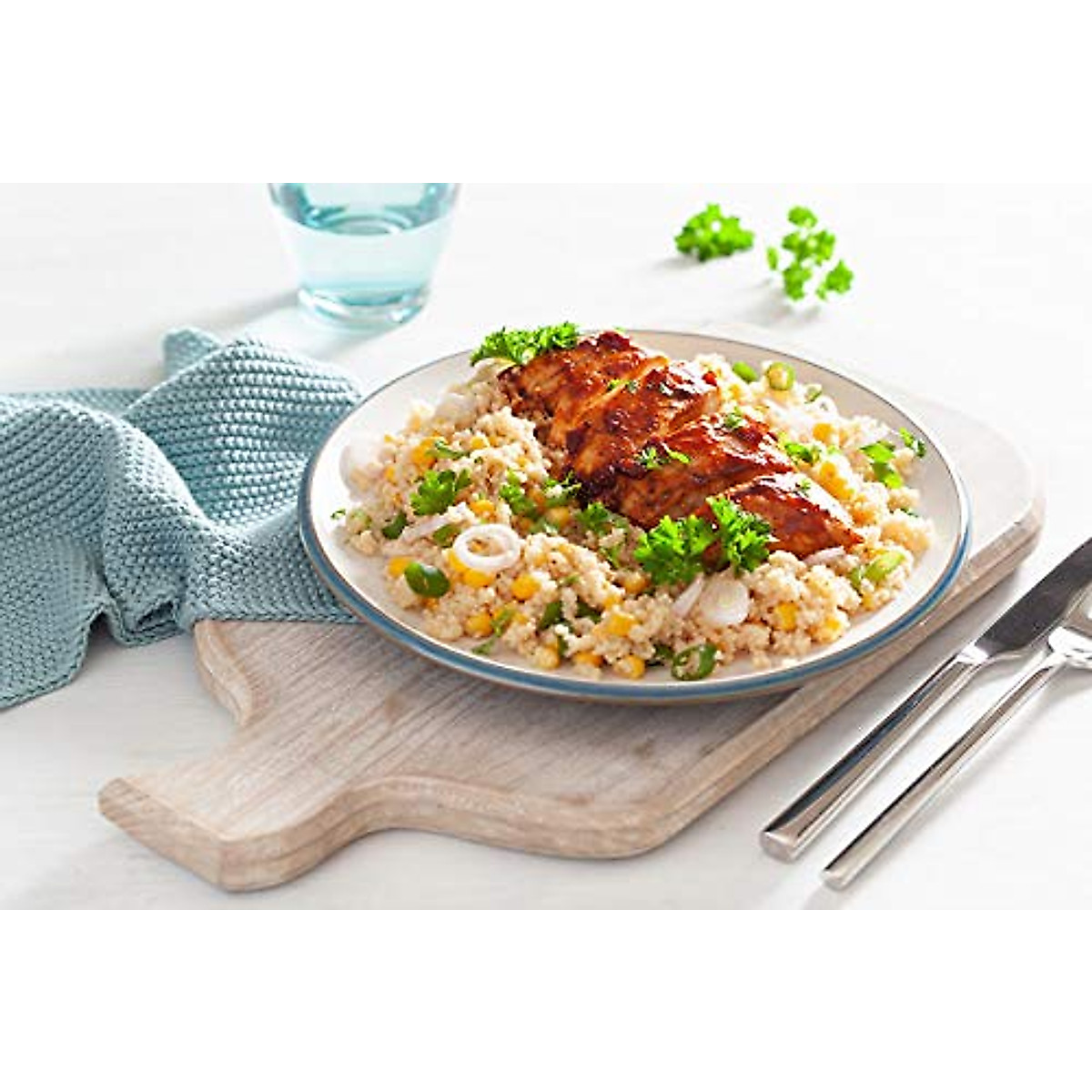 Happy Andes Tri-Color Quinoa Non GMO & Gluten, Whole Grain Rice Substitute, Ready to Cook Food for Oats & Seeds Recipes, Healthy Meal with Vitamins and Protein, 48 Oz