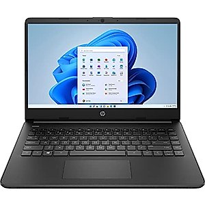 2022 Newest HP Stream 14" HD Display, Intel Celeron N4120 Processor, 4GB Memory - 64GB eMMC ,WiFi ,Bluetooth, Type-C, 802.11AC , Win10 S - Jet Black