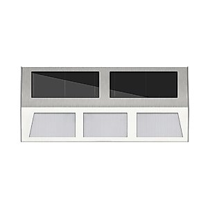 KOVOSCJ Solar Solar Light Garden Light Outdoor Home Garden Villa Exterior Wall Street Light Waterproof Decorative Wall Light Outdoor Staircase Light Waterproof