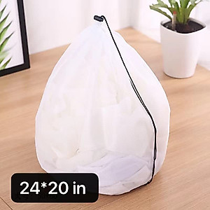 Durable Honeycomb Mesh Laundry Bags for Delicates (Spring Type)
