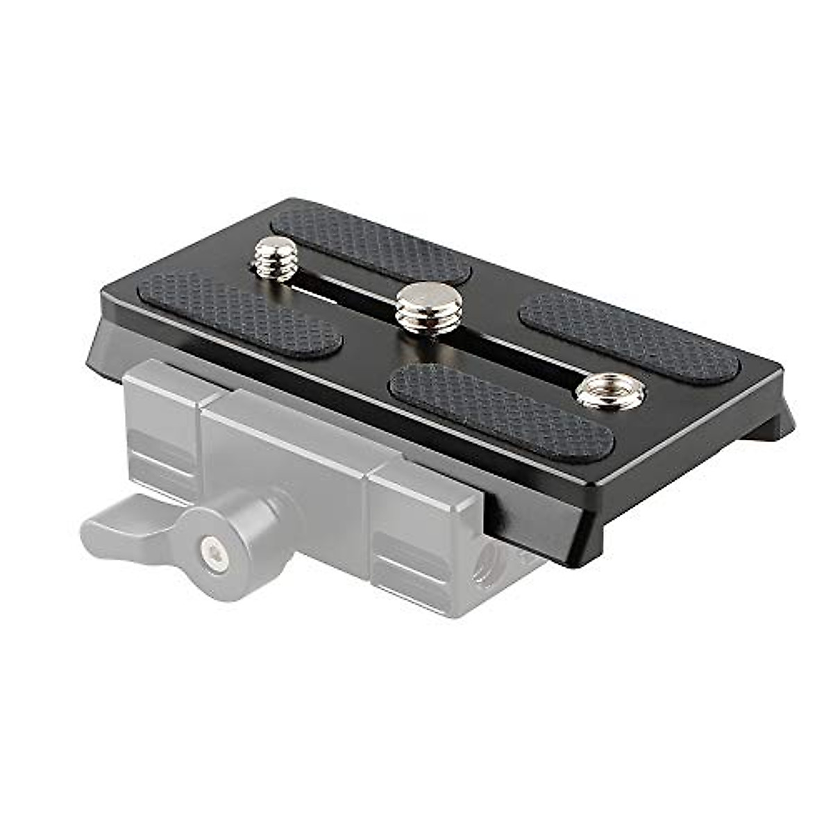 CAMVATE Camera Quick Release Base Plate with 1/4" & 3/8" Threads Compatible with Manfrotto577/ 501/504/ 701 Tripod - 2149