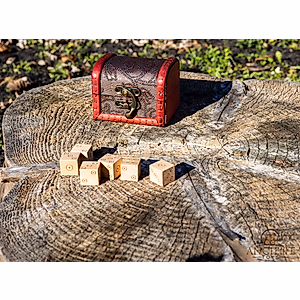 Ancient Toys Viking Dice from A Fast-paced Bluffing Game Similar to Liar’s Dice, Mia, Dudo and Perudo. Great Party Game That is Fun and Easy to Learn!…