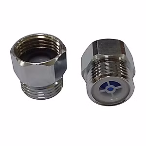 Kingston Brass SVAF12FM Anti Flood Brass Adapter for Widespread Lavatory Faucet, Polished Chrome, 15/16" Length