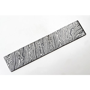 Whole Earth Supply Damascus Twist Twisted Billet Knife Making Knives Blank Blade Bar Steel Blanks Layers