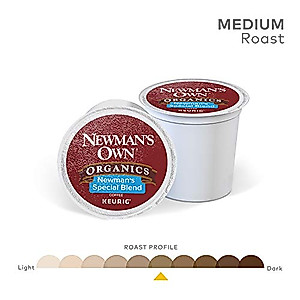 Newman's Own Organics Keurig Single-Serve K-Cup Pods Special Blend Medium Roast Coffee, Fair Trade Certified, 24 Count