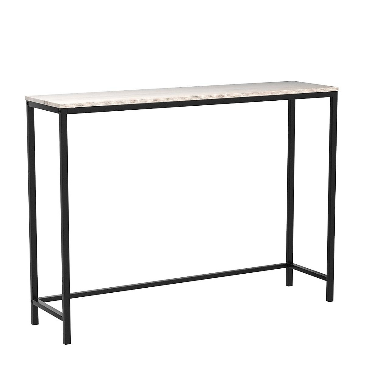 Console Table for Entryway Narrow Sofa Tables Entryway Table Rustic Narrow Entrance Console Table Front Door Console Table Accent Table for Living Room Entryway Corridor Hallway White Oak