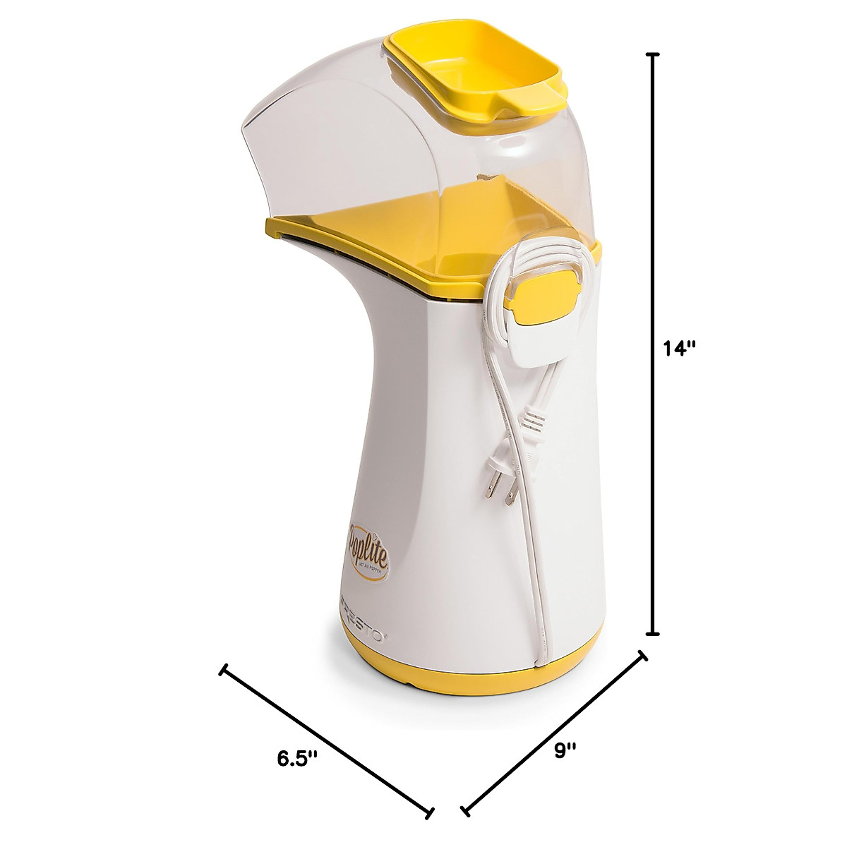 Presto Poplite 04820 Popper, 1 Size, yellow