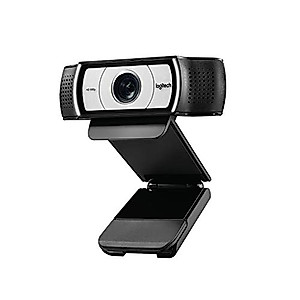 Logitech C930e 1080P HD Video Webcam - 90-Degree Extended View, Microsoft Lync 2013 and Skype Certified - Black