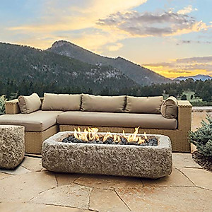 Stanbroil Lava Rock Granules - Decorative Landscaping for Fire Bowls, Fire Pits, Gas Log Sets, Indoor or Outdoor Fireplaces - 10 lb.Bag(2.75"-5")