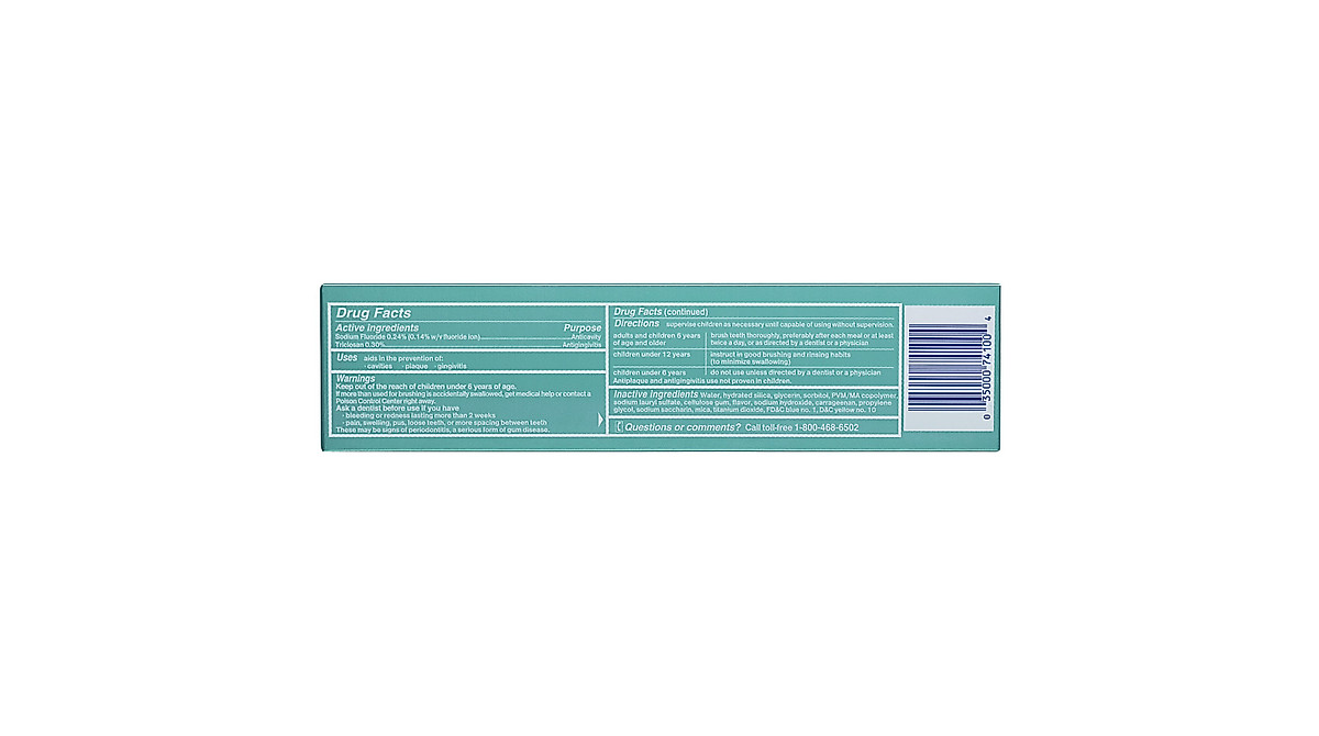 Colgate Total Fresh Mint Toothpaste 6 Pack - Long-Lasting Fresh Breath