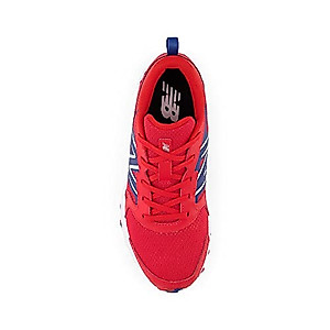 New Balance Boy's Fresh Foam 650 V1 Lace-up Running Shoe, Team Red/Night Sky/White, 7 big kid