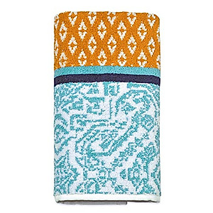 Bedeck 1951 Akello Fingertip Towel, 12W x 18L, Multicolor