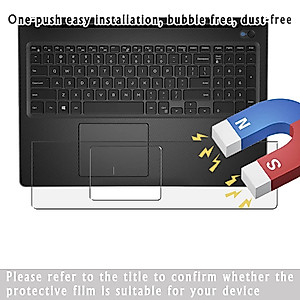 Vaxson 2-Pack Clear Protector Film, Compatible with Toshiba Satellite Radius 14 14" Laptop Keyboard Touchpad Trackpad Skin Sticker [Not Screen Protectors ]