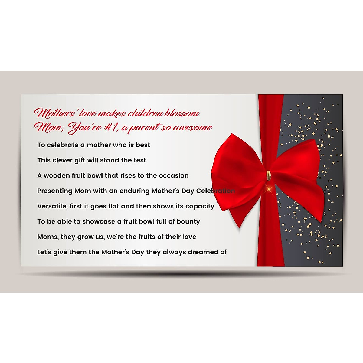 Mothers Day Gifts From Daughter, Decorative Fruit Nuts And Candy Serving Tray, Gift From Daughter Son Husband For Wife Sister Mom Grandma, Trays Set Basket Ideas Prime Delivery Food Safe Empty Baskets