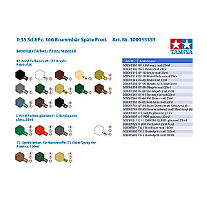 TAMIYA 1/35 German Assault Tank IV Brummbar Late Prod TAM35353 Plastic Models Armor/Military 1/35