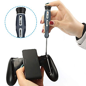 Triwing Screwdriver for Nintendo Switch Screwdriver Kit, Tri Wing Magnetic Tip Screwdriver Repair Tool Set, PH00 Y0 Y00 Cross Wing Precision Screw Driver Compatible with NS Switch Controller