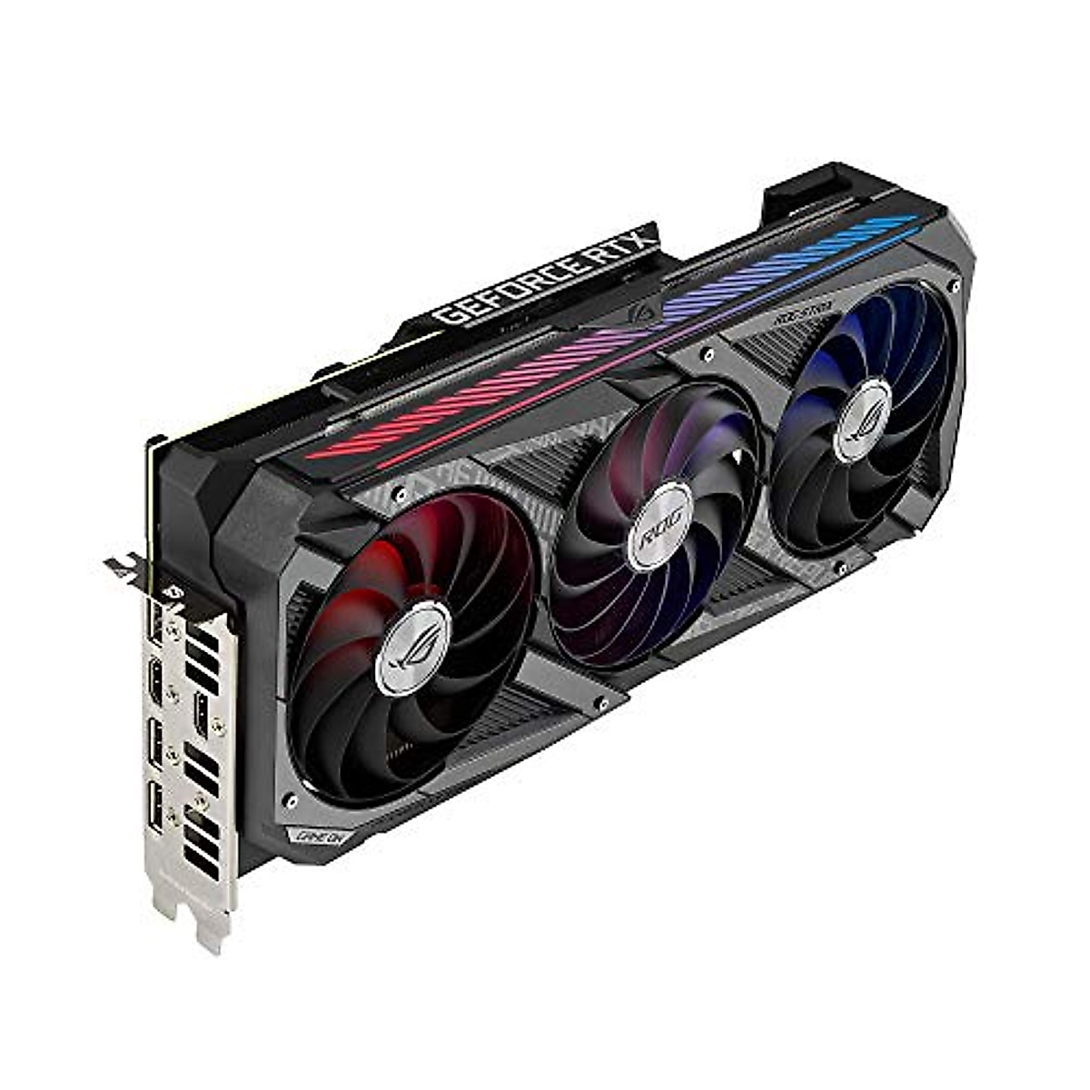 ASUS ROG STRIX NVIDIA GeForce RTX 3060 Ti OC Edition Gaming Graphics Card (PCIe 4.0, 8GB GDDR6, HDMI 2.1, DisplayPort 1.4a, Axial-Tech Fan Design, 2.9-Slot, Super Alloy Power II, GPU Tweak II)