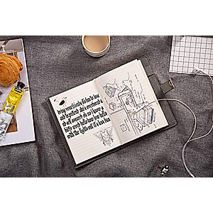 CAGIE Lock Journal Combination Locking Diary Vintage Lock Planner Agenda Personal Diary