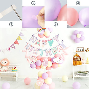 HANWER 200 PCS Glue Points for Balloons, Removable Sticky Point Tape, Adhesive Double Sided Clear dots for Craft Decoration