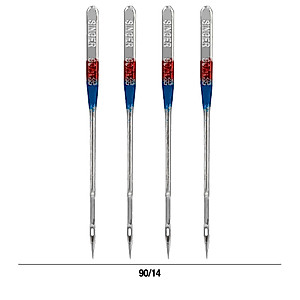 SINGER 04736 Sewing Machine Needles, 5-Pack, 90/14