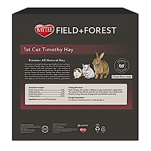 Field+Forest by Kaytee 1st Cut Timothy Hay 90 Ounces