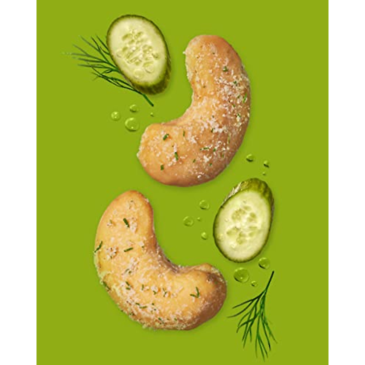 PLANTERS Whole Cashews Dill Pickle Flavored, Party Snacks, 5 Oz Bag