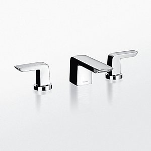 TOTO TB960DD#PN Soiree Deck Mounted Bath Trim, Polished Nickel