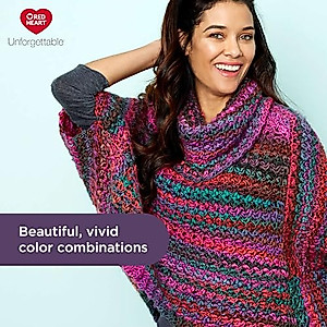 Red Heart Boutique Unforgettable Gotham Yarn - 3 Pack of 100g/3.5oz - Acrylic - 4 Medium (Worsted) - 270 Yards - Knitting/Crochet