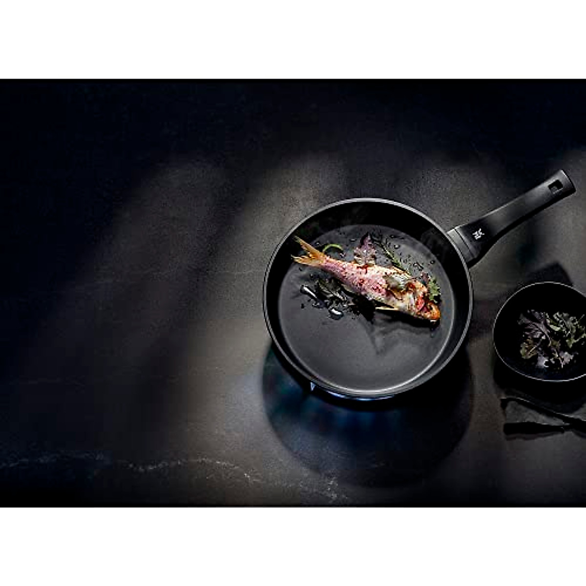 WMF Frying pan Coated Ø 24cm PermaDur Premium Made in Germany Plastic Handle with Flame retardants cast Aluminium PermaDur Suitable for Induction Hand wash