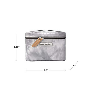 Petunia Pickle Bottom Travel Train Case, Makeup Bag, Toiletry Bag, Small Travel, Smoked Swirl Tie-Dye