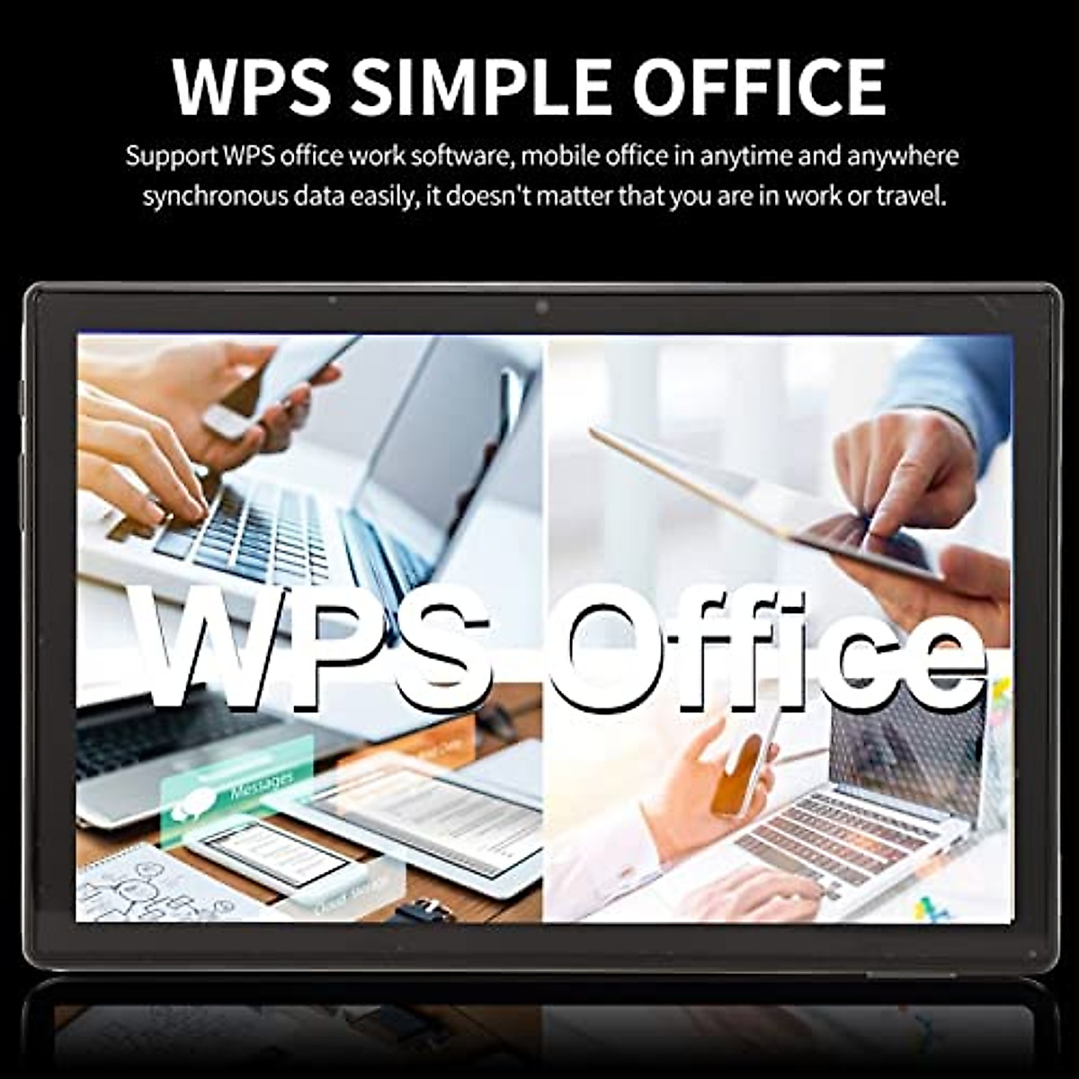 10 Inch Tablet Gray Octa Core Tablet Processor 6G RAM 128G ROM 1920x1200 IPS 10 Inch for Home for Travel US Plug