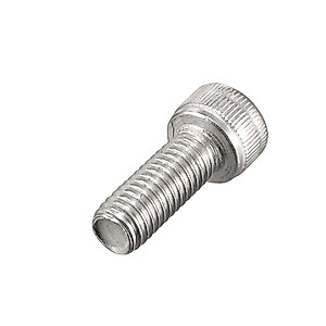 uxcell® M8x20mm 304 Stainless Steel Left Hand Thread Hex Socket Cap Screw Fastener 4pcs