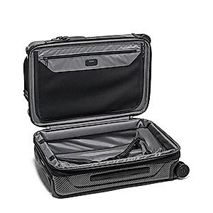 TUMI - International Front Pocket Expandable 4 Wheeled Carry-On Black/Graphite