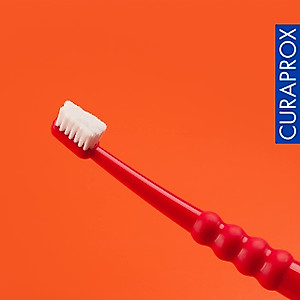 Curaprox CS Surgical Mega-Soft Toothbrush, Red