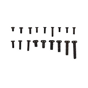 WAAZVXS 500Pcs 18 Types Mini Screw Kit Laptop Computer Assemble Repair Screw Fastener Set (Color : K)
