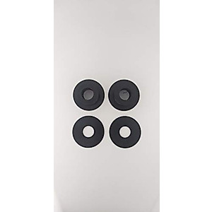 Olympic Plate to Standard Bar Adapters (Black, 1/2")