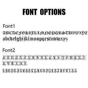 AILIN Custom Old English/Monogram Initial Rings for Men 925 Sterling Silver/Brass Personalized Letter Signet Band Rings Father Day Jewelry Birhday Gifts for Friends Dad Women