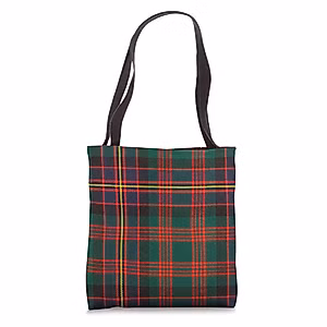 Clan Cochrane Modern Tartan Plaid Scottish Tartan Tote Bag