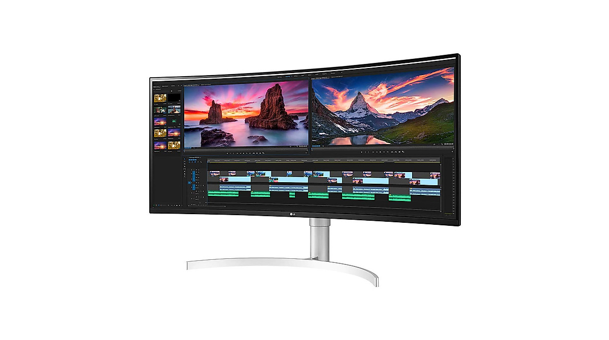 LG 38WN95C-W 38" UltraWide QHD+ IPS Curved Monitor, NVIDIA G-SYNC ...