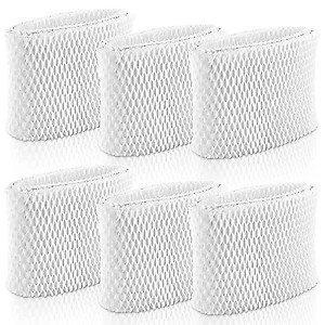 WF2 Humidifier Filter Replacement for Vicks V3500 V3100 V3900 V3700 VEV320,Kaz 3020 & Re-Lion WA-8D Cool Mist Humidifiers,Pack of 6 by TOMOON