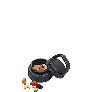 CamelBak MultiBev Water Bottle & Travel Cup – Vacuum Insulated Stainless Steel – Black – 22oz bottle & 16oz cup