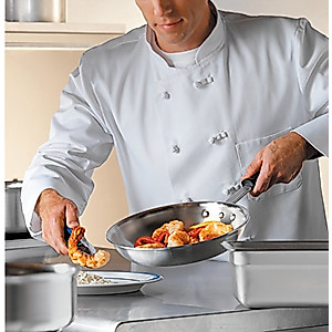 Carlisle FoodService Products 60907XRS Scratch-Resistant Aluminum Non-Stick Fry Pan With Removable Silicone Sleeve, 7